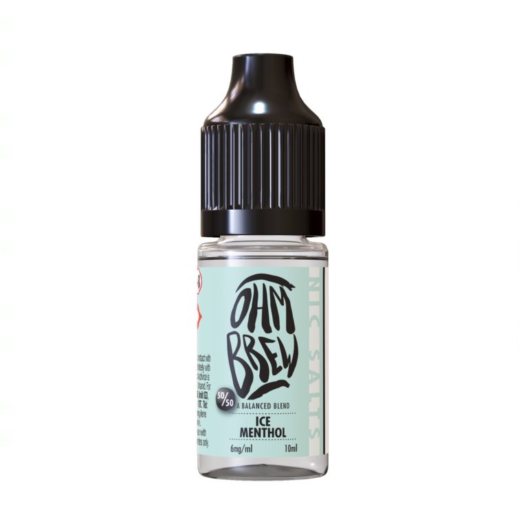 Ohm Brew Salts Ice Menthol - 3mg, 6mg, 12mg, 18mg Nicotine